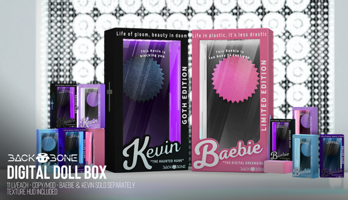 Second Life Marketplace - BackBone Digital Doll Box - Baebie